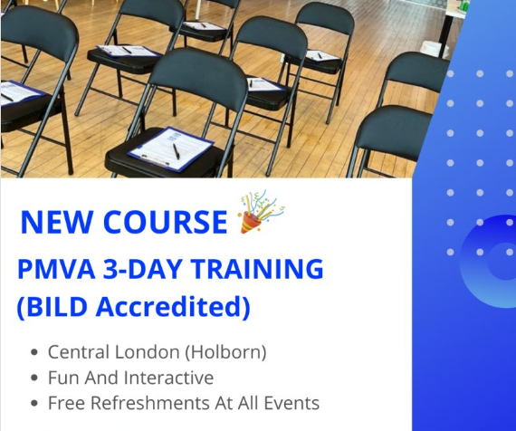 New Course - PMVA - 3-Day Training (BILD Certified) - Healthier Business Group