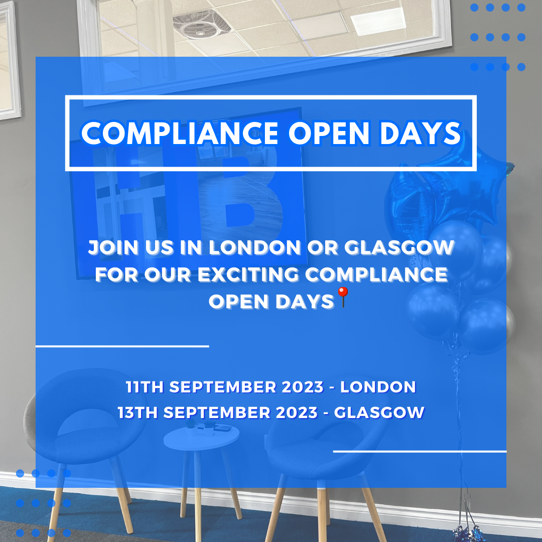 Compliance Open Days - Healthier Business Group